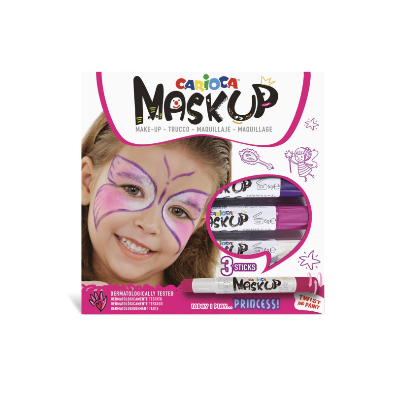 Carioca Mask Up Yüz Boyası - Prenses 3 Renk Fiyatı, Yorumları - duyumarket