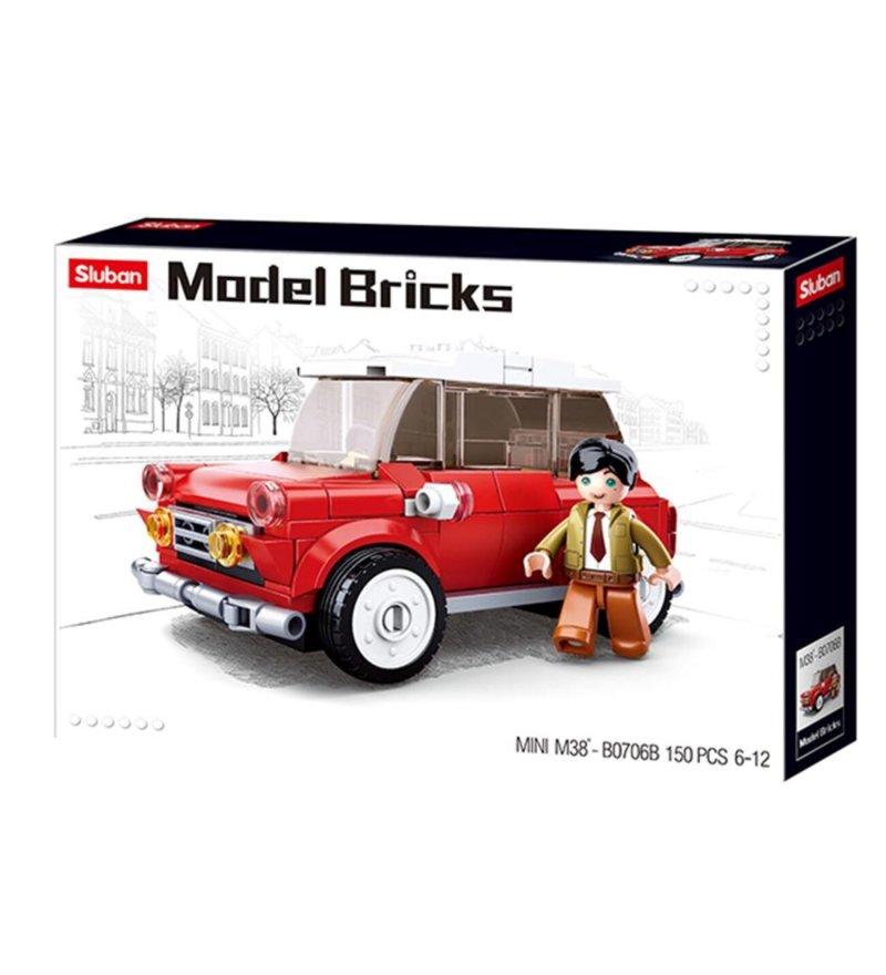 Sluban Model Bricks Kırmızı Retro Araba Fiyatı, Yorumları - duyumarket