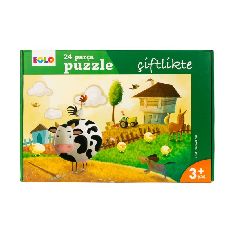 Eolo 24 Parça Puzzle - Çiftlikte Fiyatı, Yorumları - duyumarket