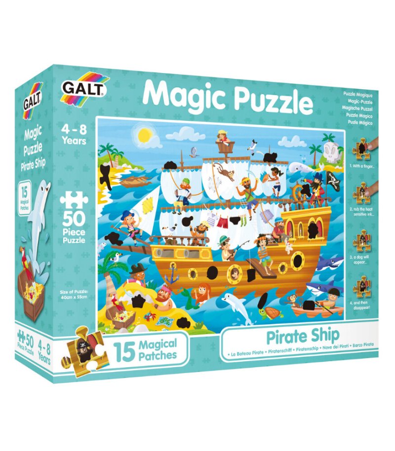 Galt Magic Puzzle Pirate Ship - Korsan Gemisi Puzzle Fiyatı, Yorumları ...
