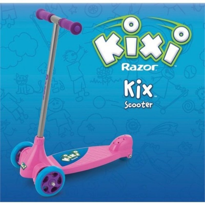 Razor - Kixi Kix Scooter - Pembe - Mor