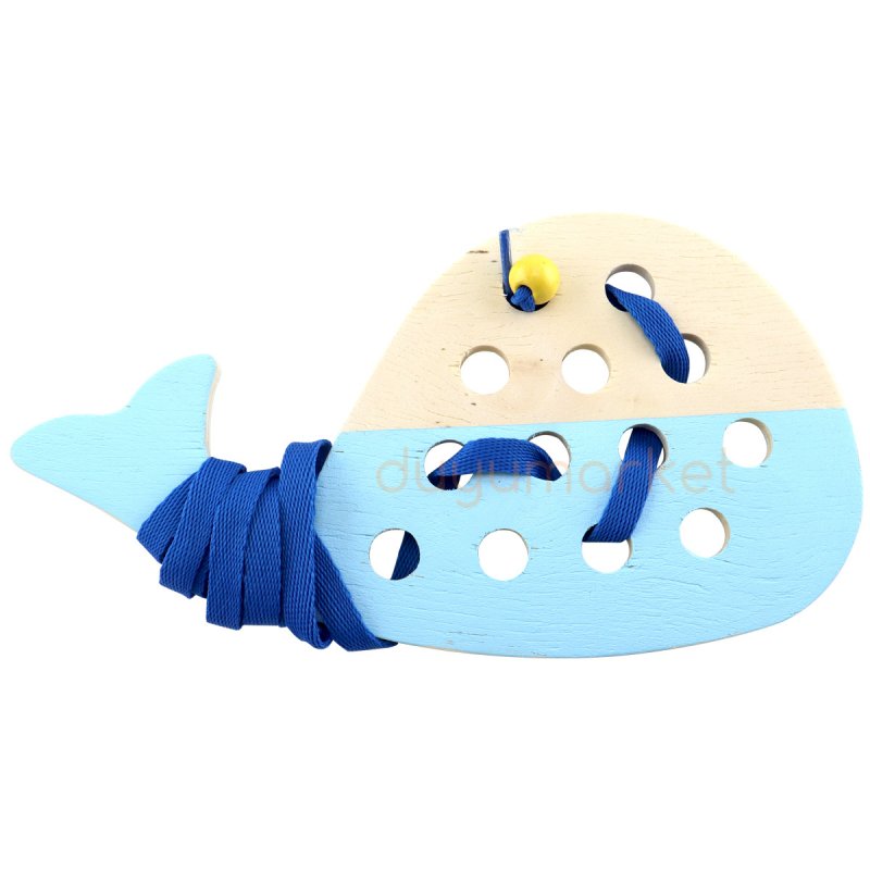 Montessori İp Geçirme Balina Fiyatı, Yorumları - duyumarket