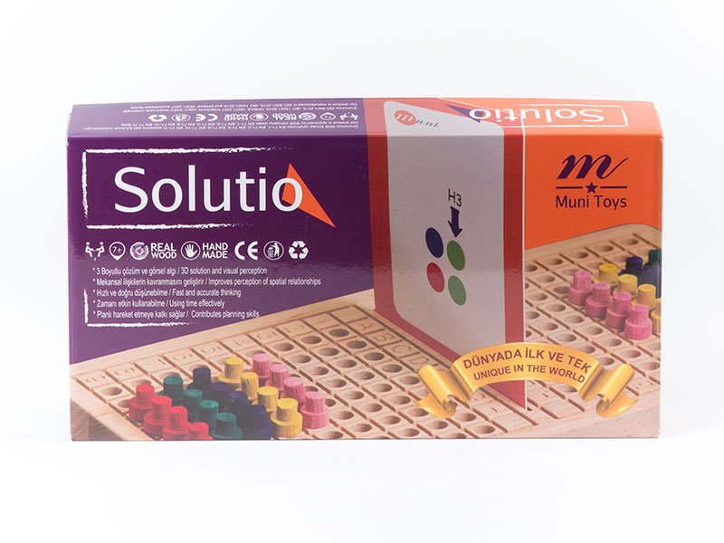 Solutio Ahşap Zeka Oyunu Fiyatı, Yorumları - duyumarket